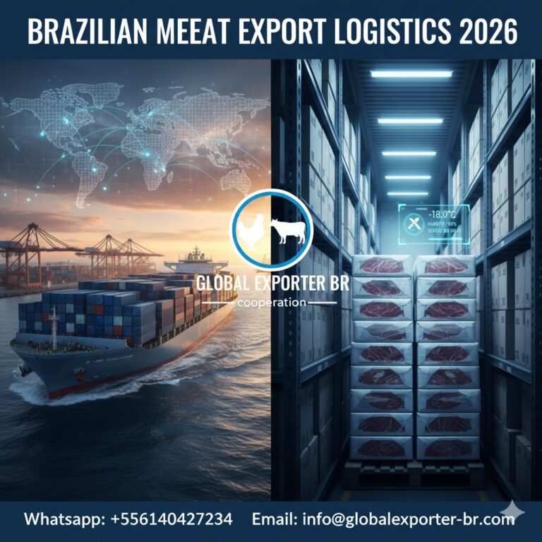 Brazil Meat Export Logistics 2026 | Smart Reefers & Cold Chain